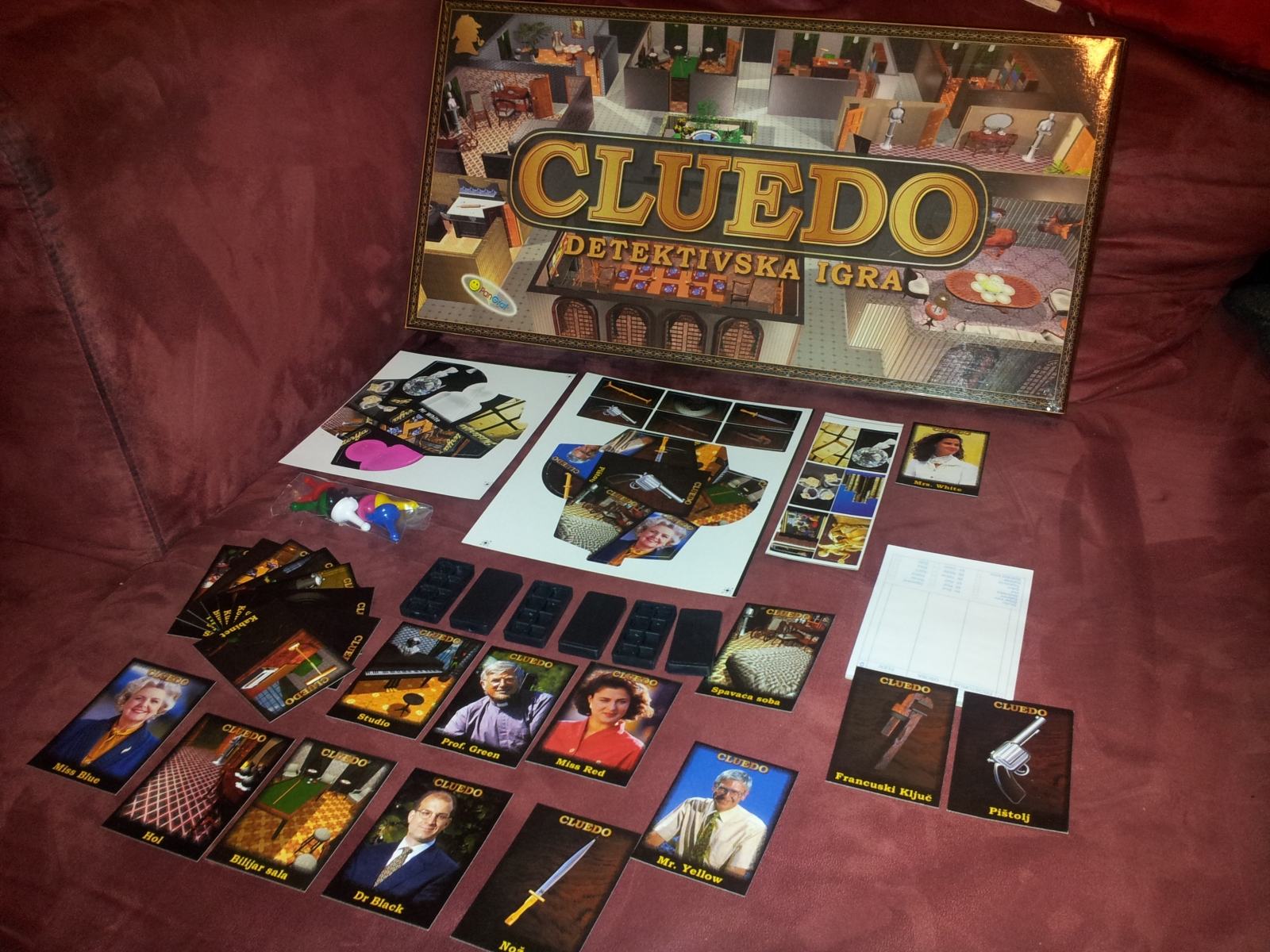 Cluedo drustvena igra, NOVA, dostava cijela HR