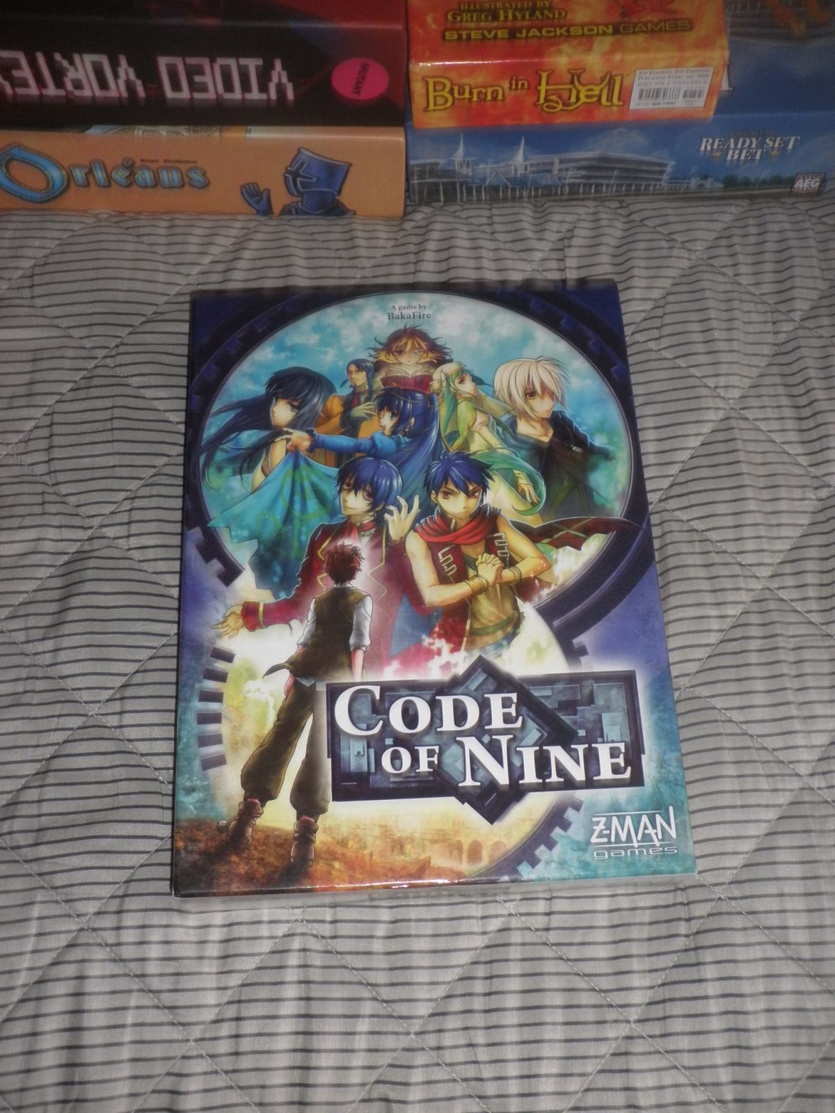 CODE OF NINE - društvena igra / board game do 4 igrača