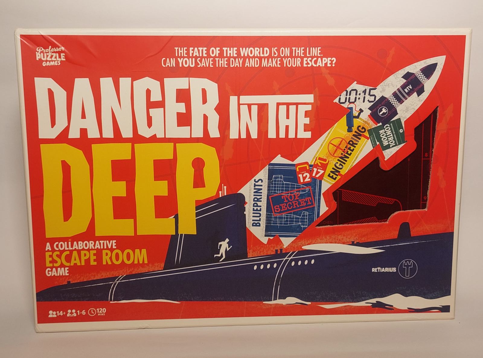 Danger in the deep (escape room)