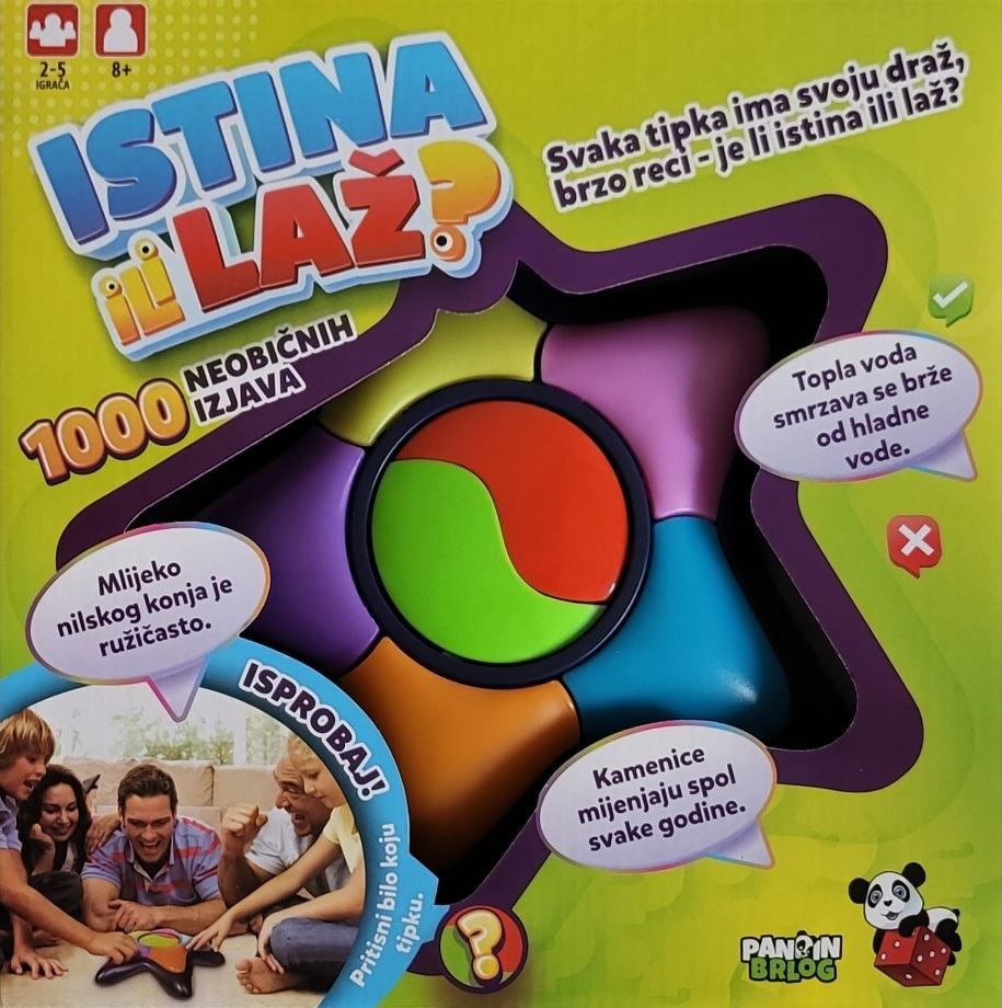 NOVA društvena igra Istina ili laž; ZG (Jarun)