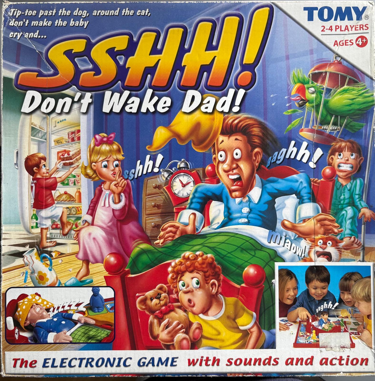 Društvena igra: „SSHH! DONT WAKE DAD!“