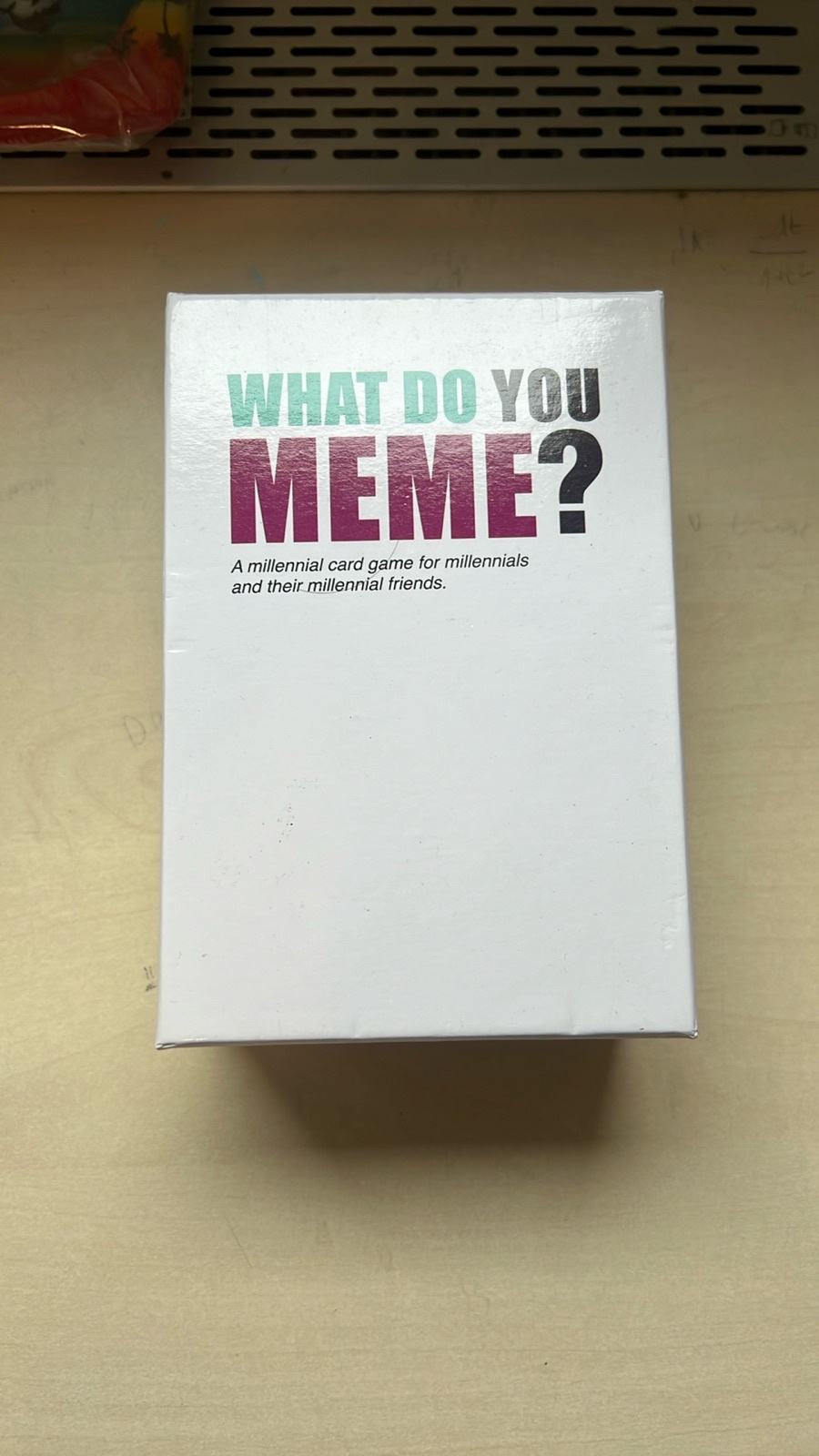 Drustvena igra - What do you meme