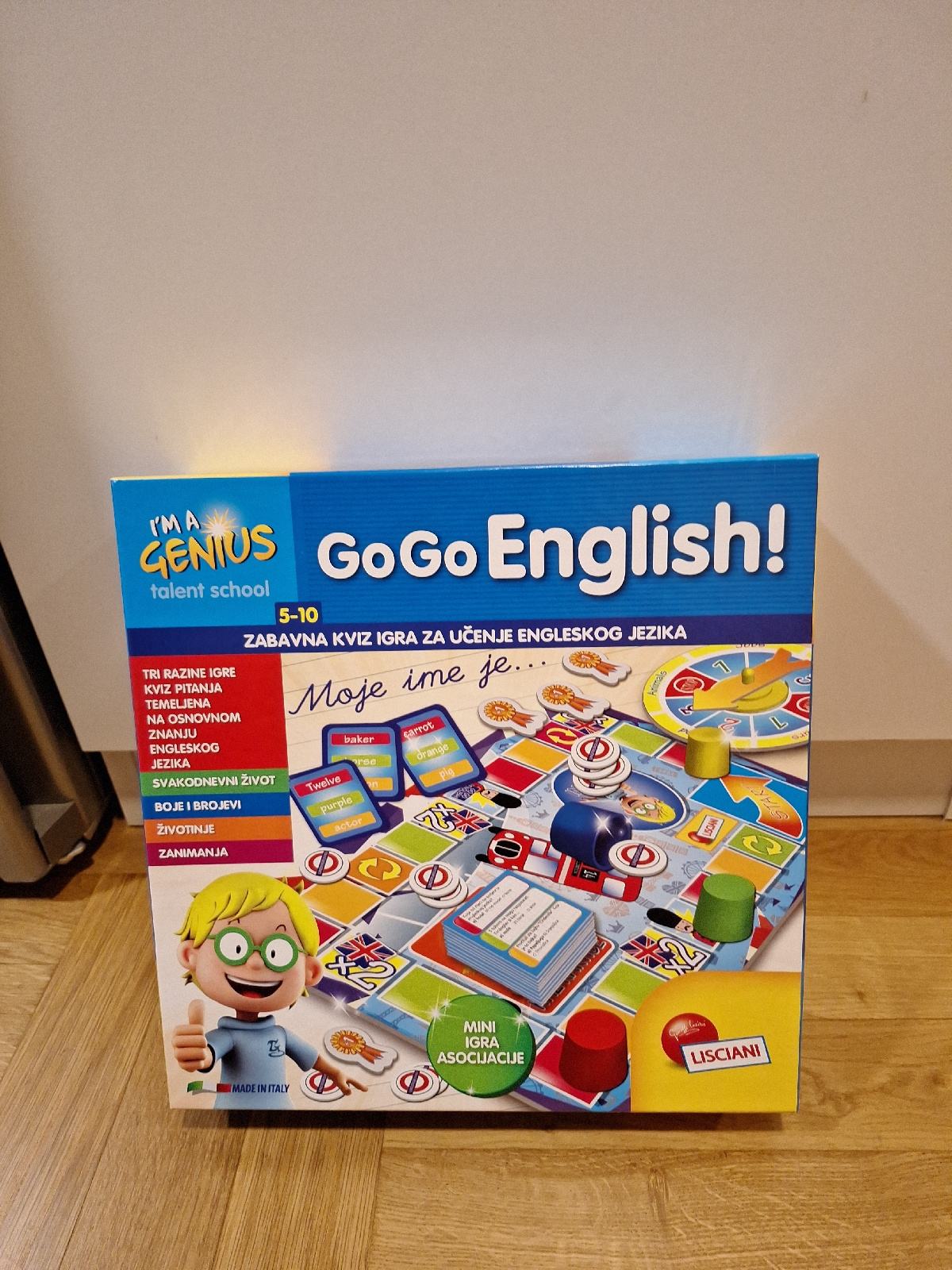 Go Go English! društvena igra_ NOVO!