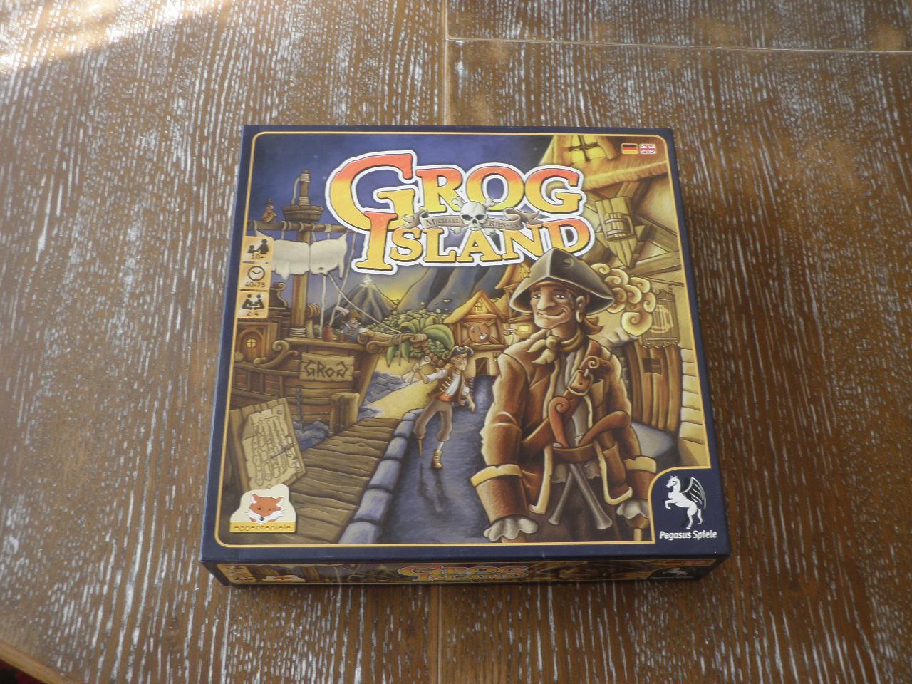 GROG ISLAND - društvena igra / board game do 4 igrača