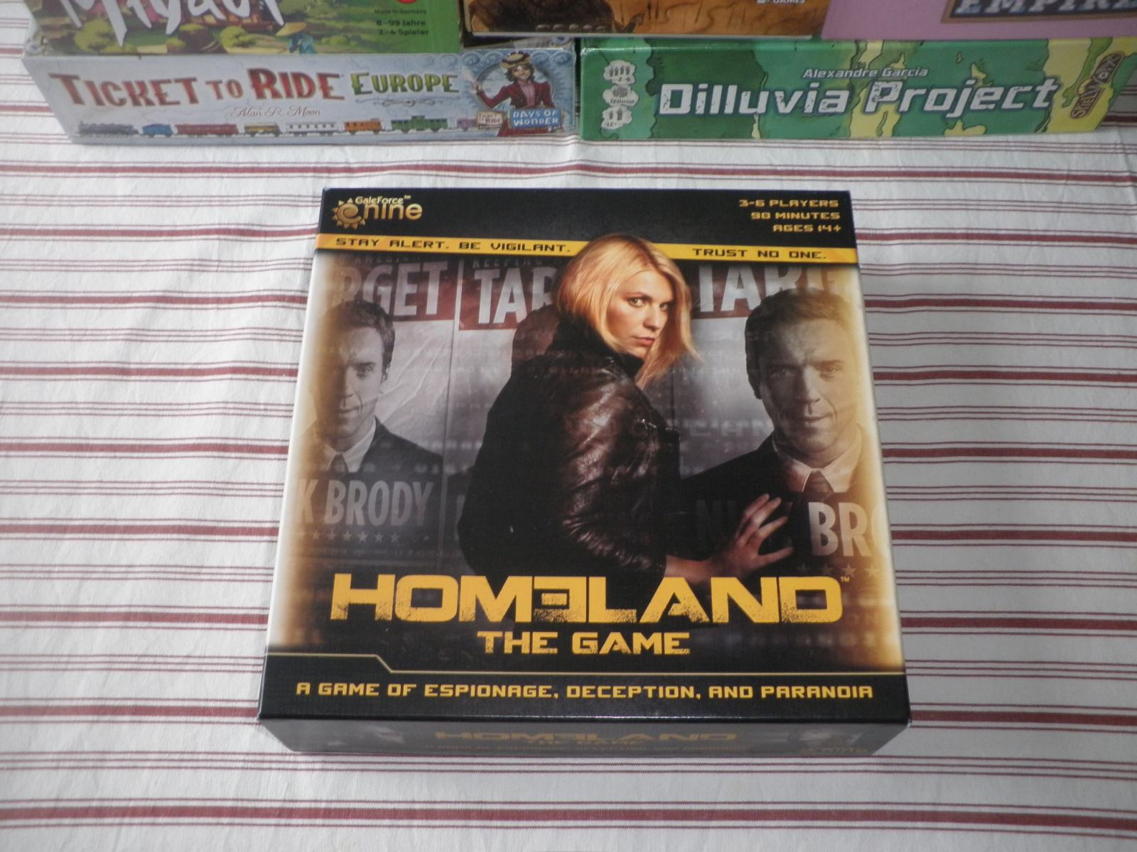 HOMELAND : THE GAME - društvena igra / board game do 6 igrača