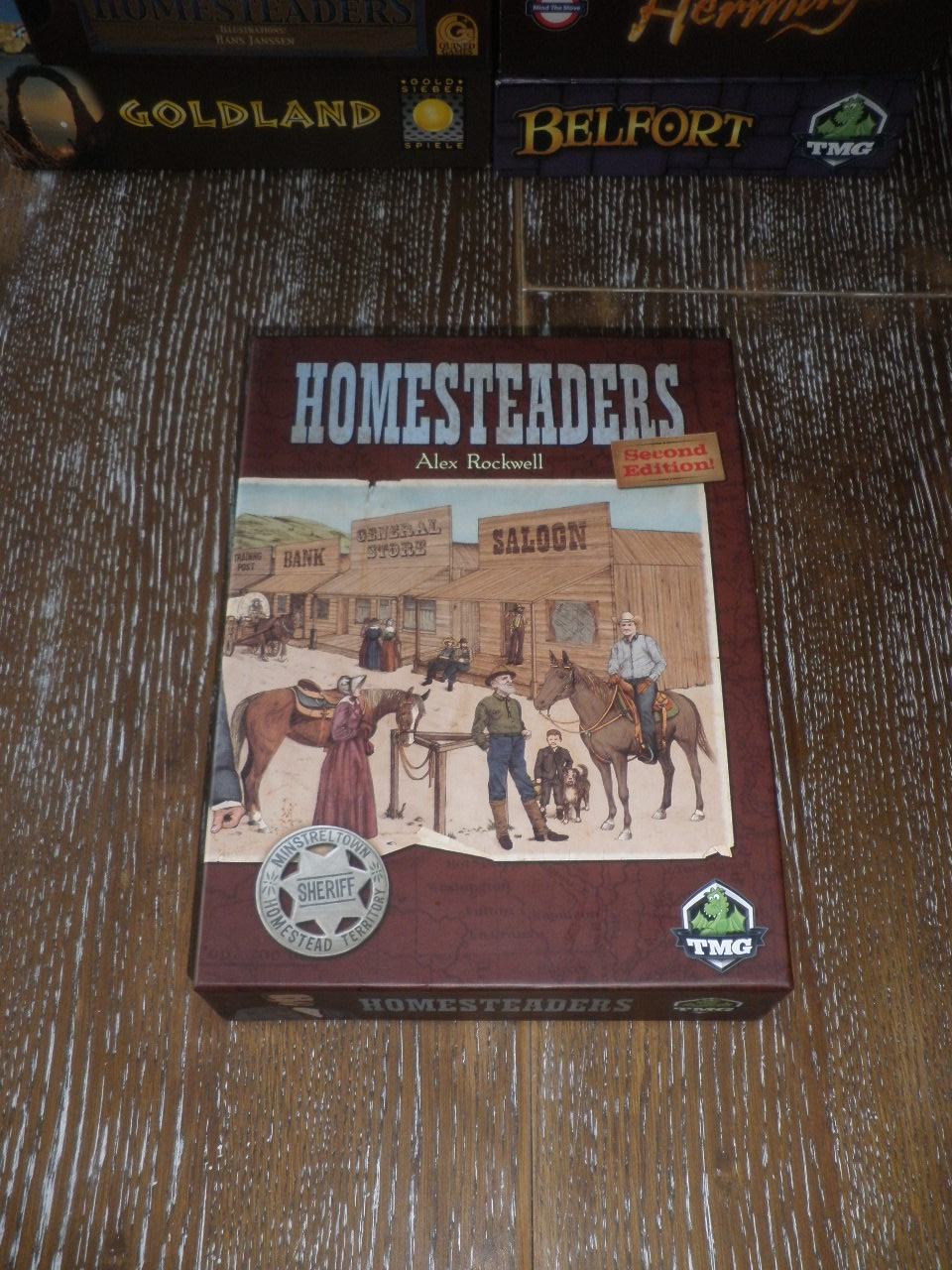 HOMESTEADERS - nova strateška društvena igra, TOP stanje