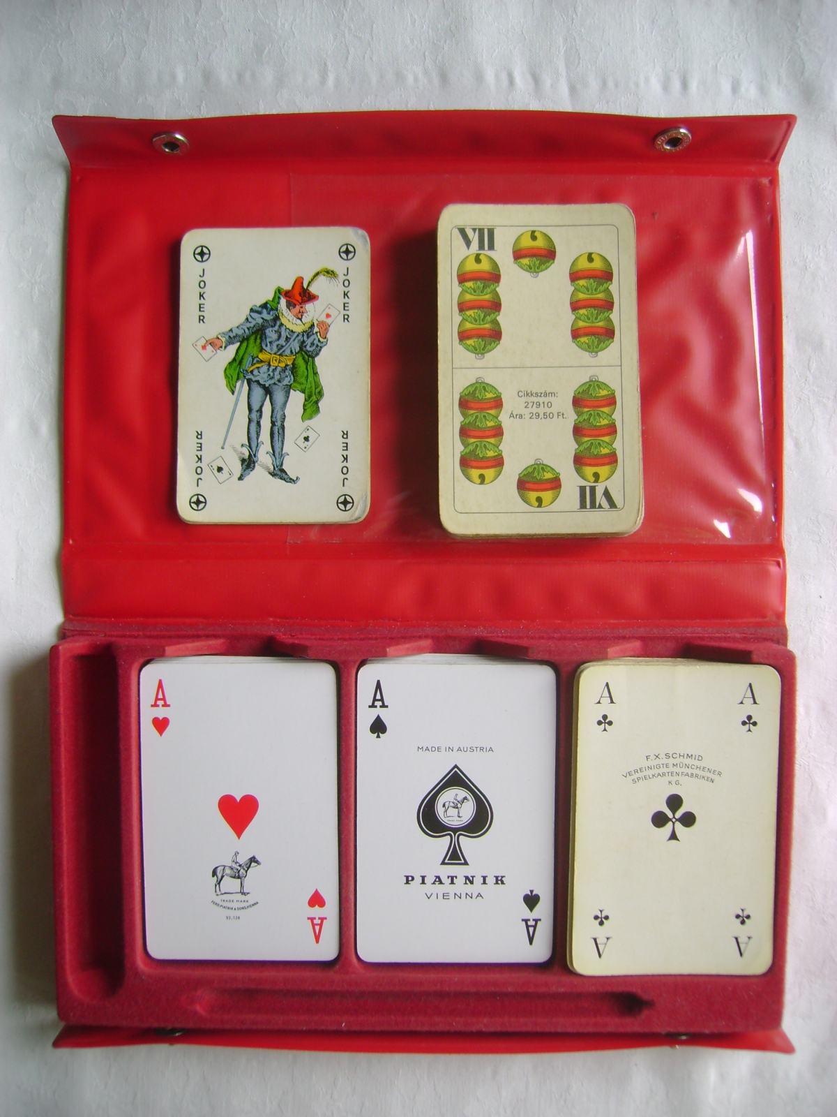 Igraće karte - karte za kartanje - 4 špila