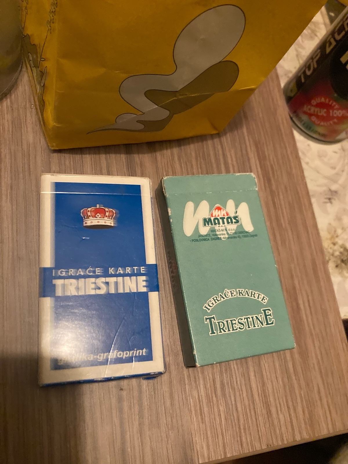 Karte triestine nove