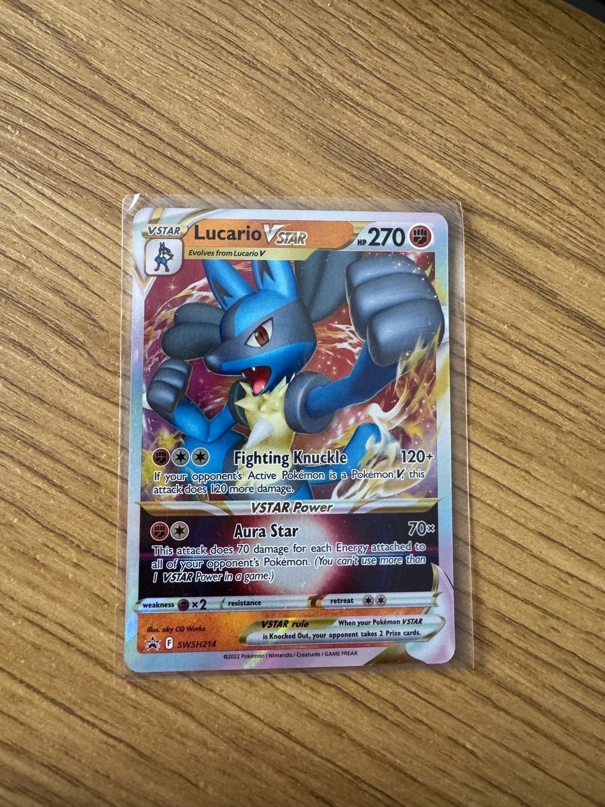 Lucario Pokemon karta