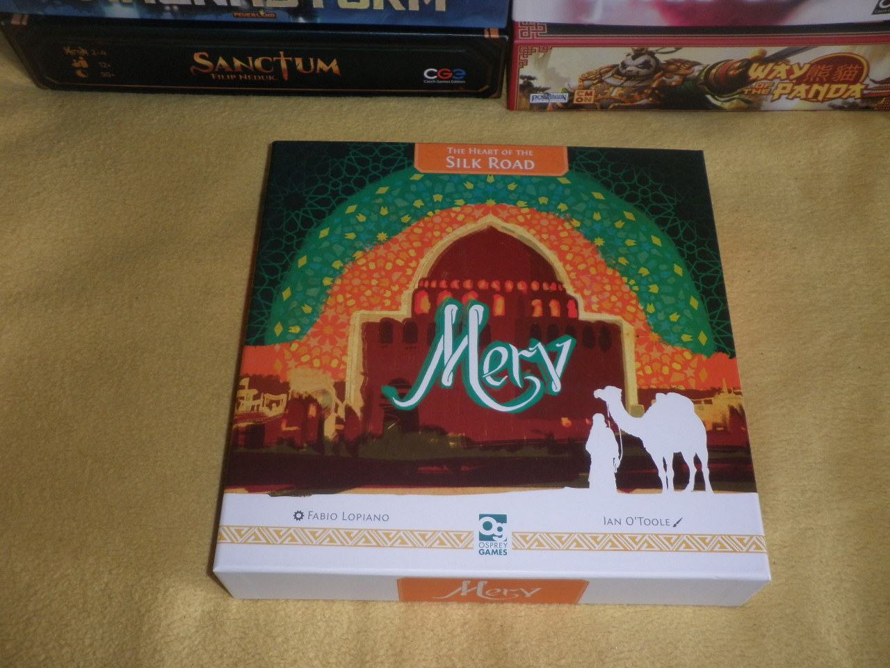 MERV : THE HEART OF THE SILK ROAD - board game do 4 igrača