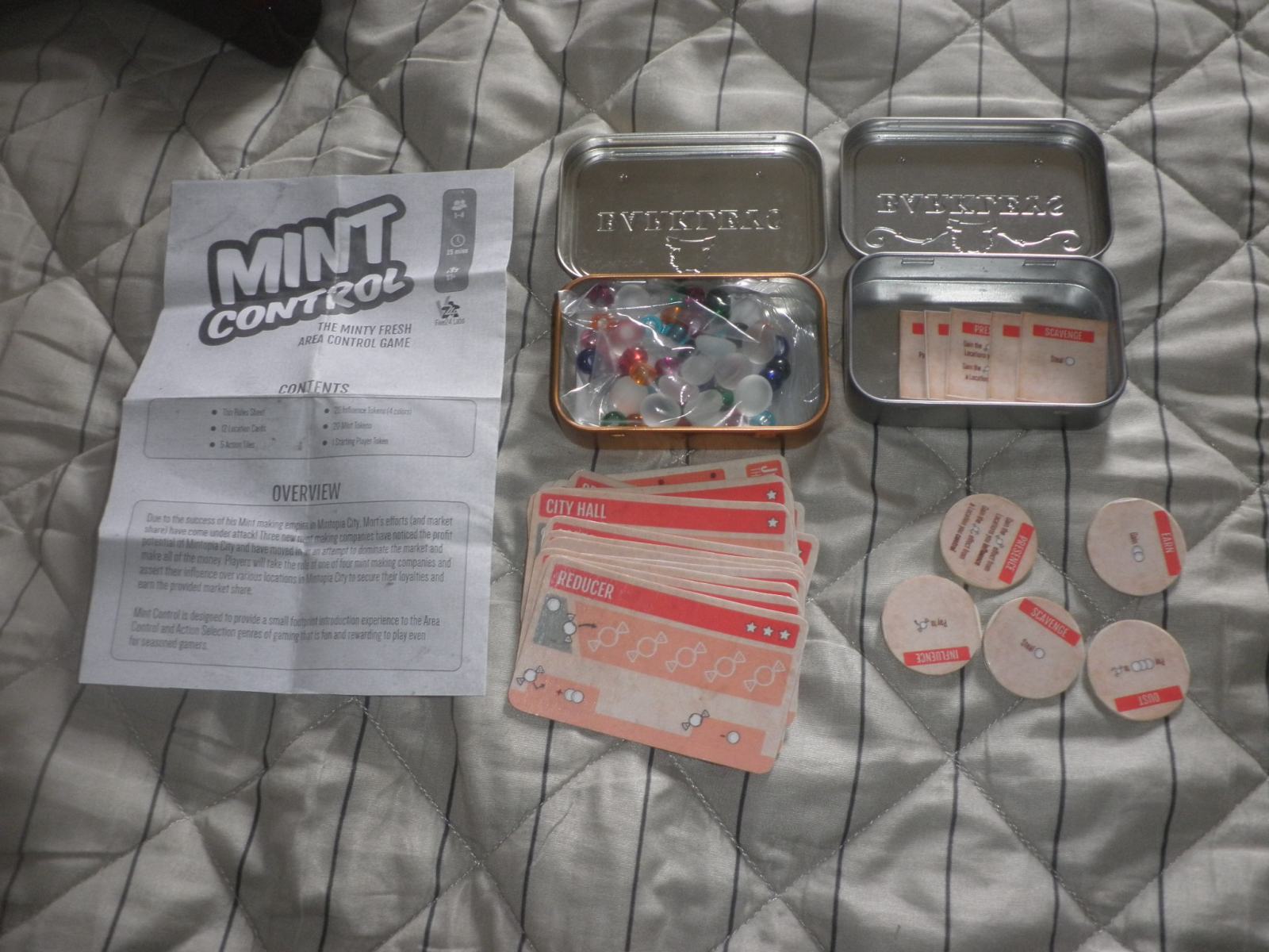 MINT CONTROL - društvena igra / board game do 4 igrača