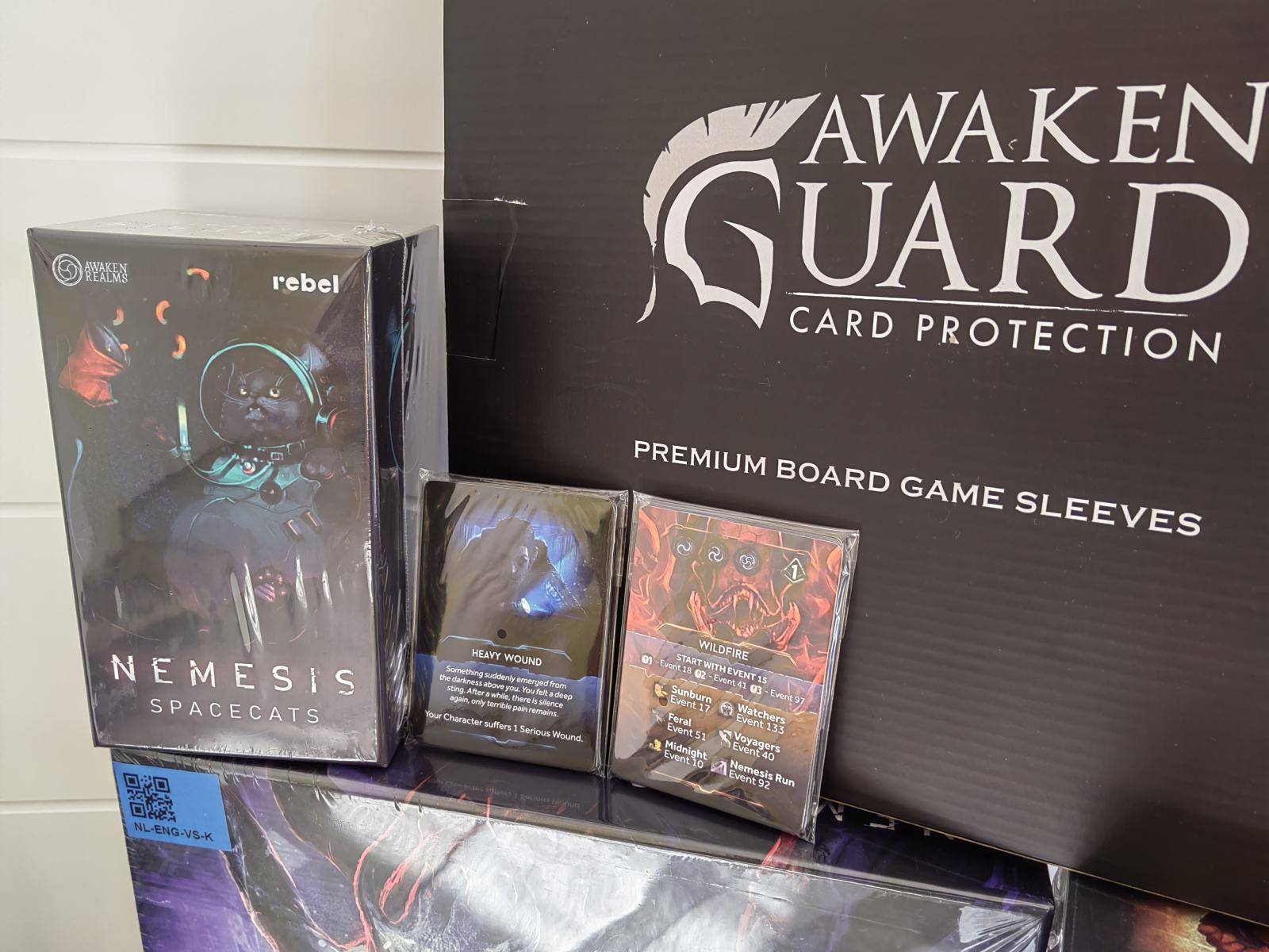 Nemesis + Nemesis Lockdown Kickstarter + Extras - Awaken Realms