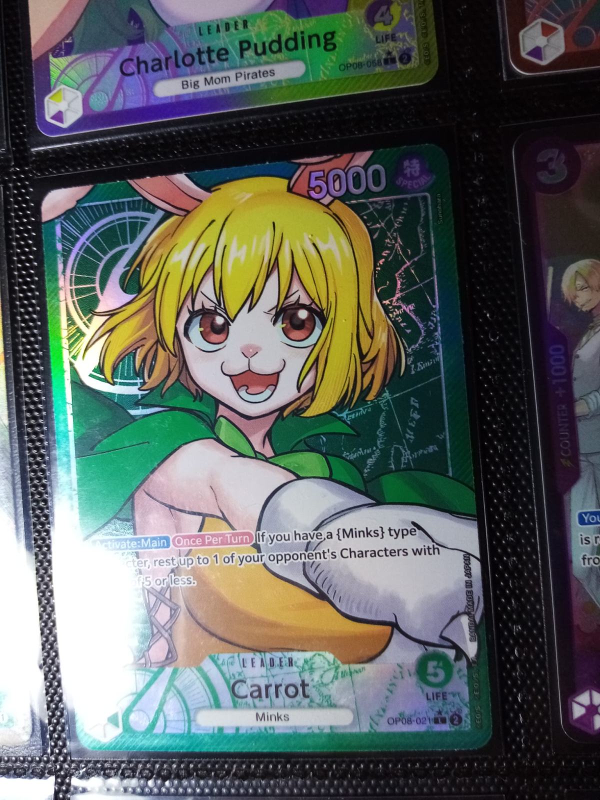 One Piece TCG Carrot leader