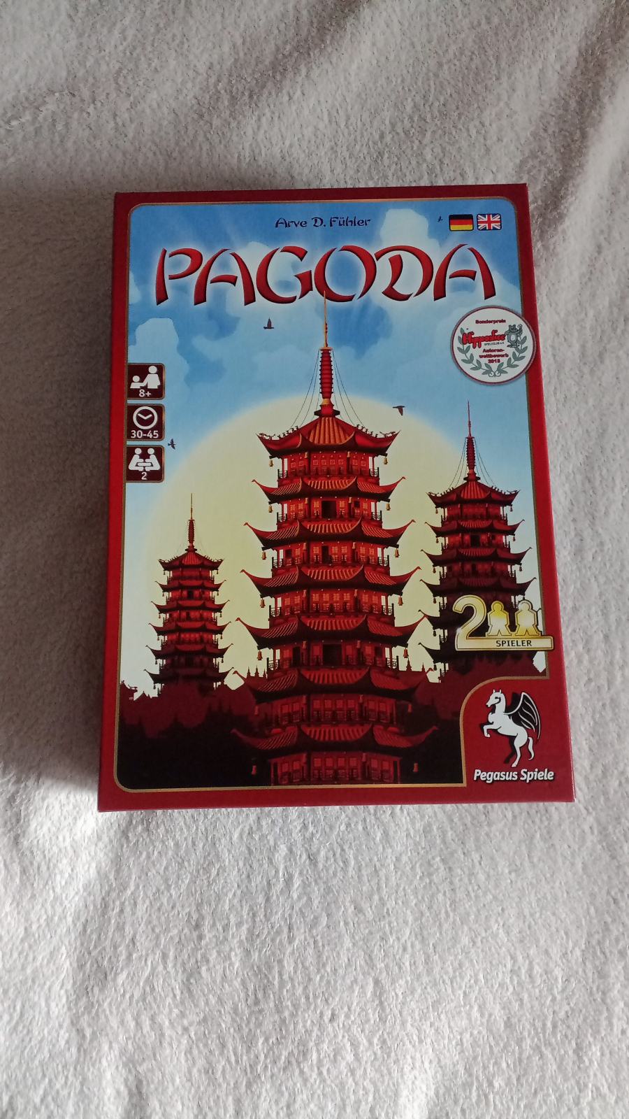 PAGODA - društvena igra / board game za 2 igrača