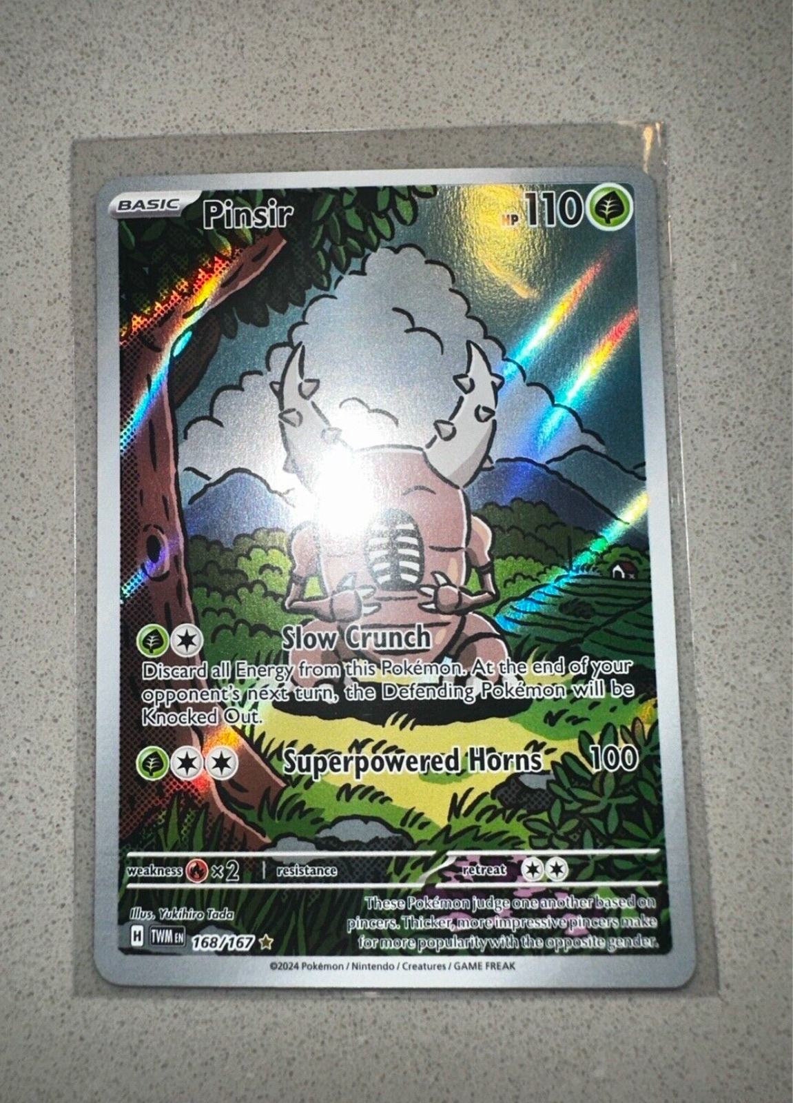 Pinsir Pokemon karta