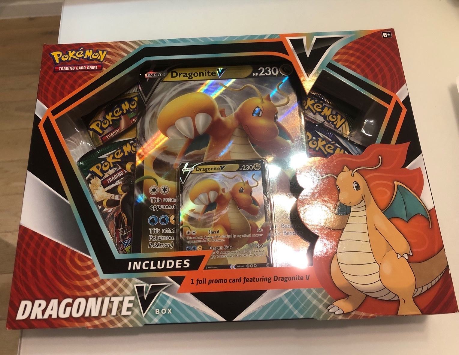Pokemon Dragonite Vbox, NOVO!