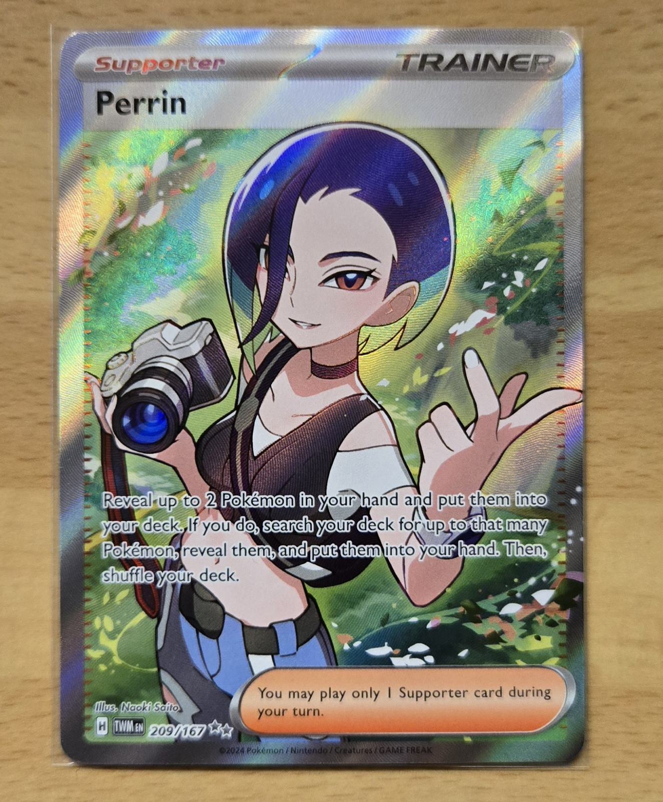 Pokemon karta - Perrin (TWM 209/167)