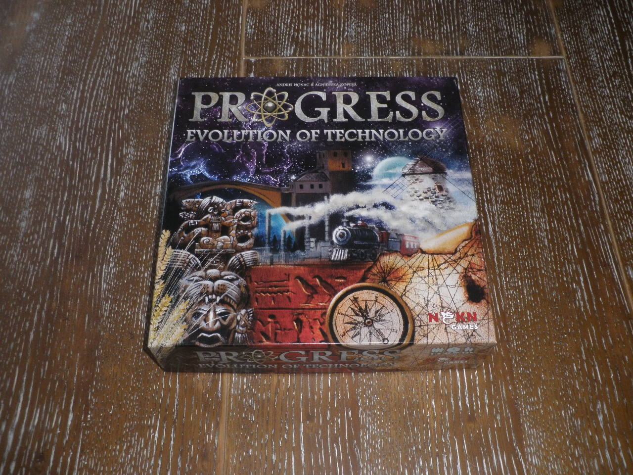 PROGRESS : EVOLUTION OF TECHNOLOGY - board game do 4 igrača