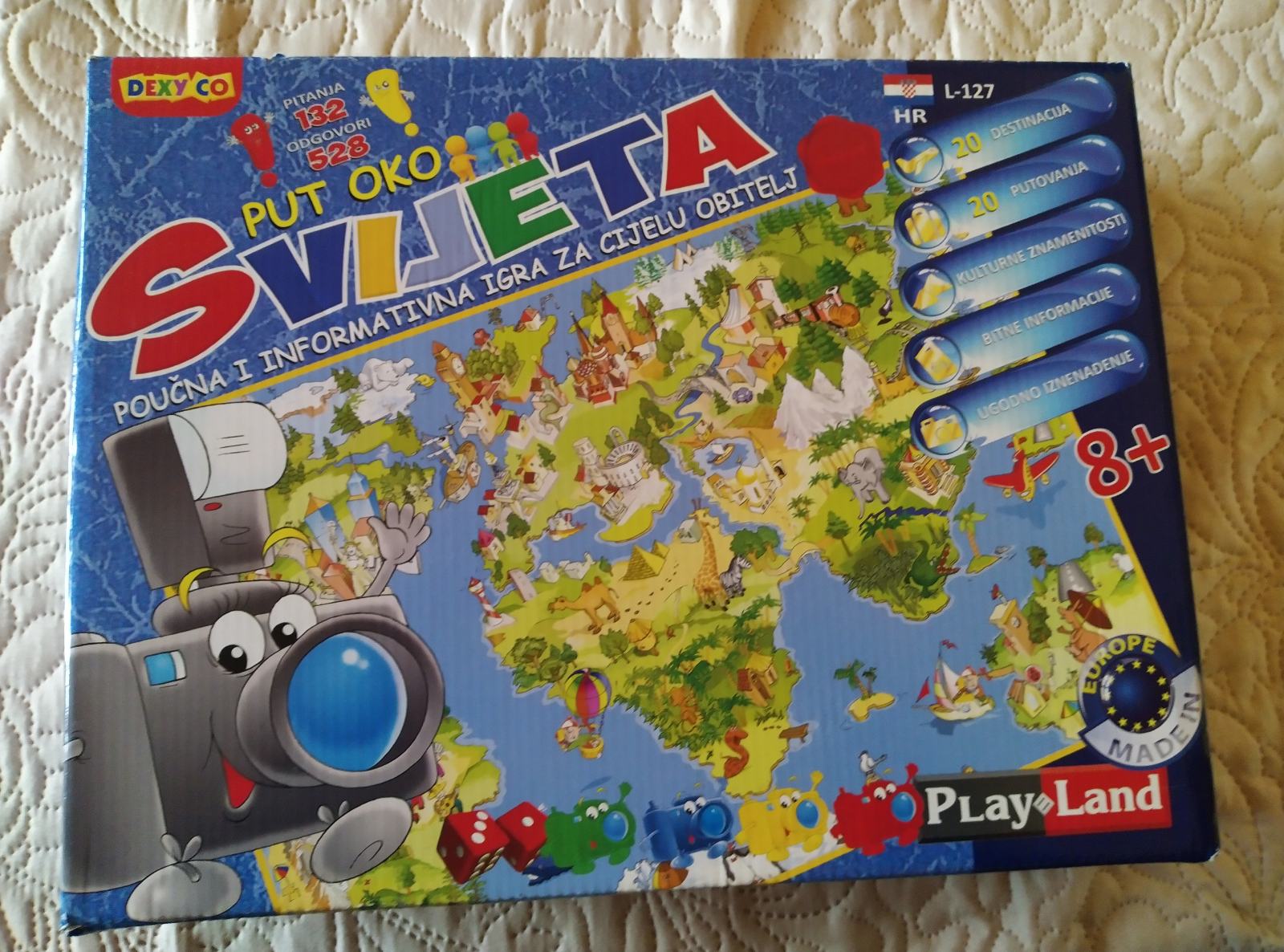 Put oko svijeta društvena igra