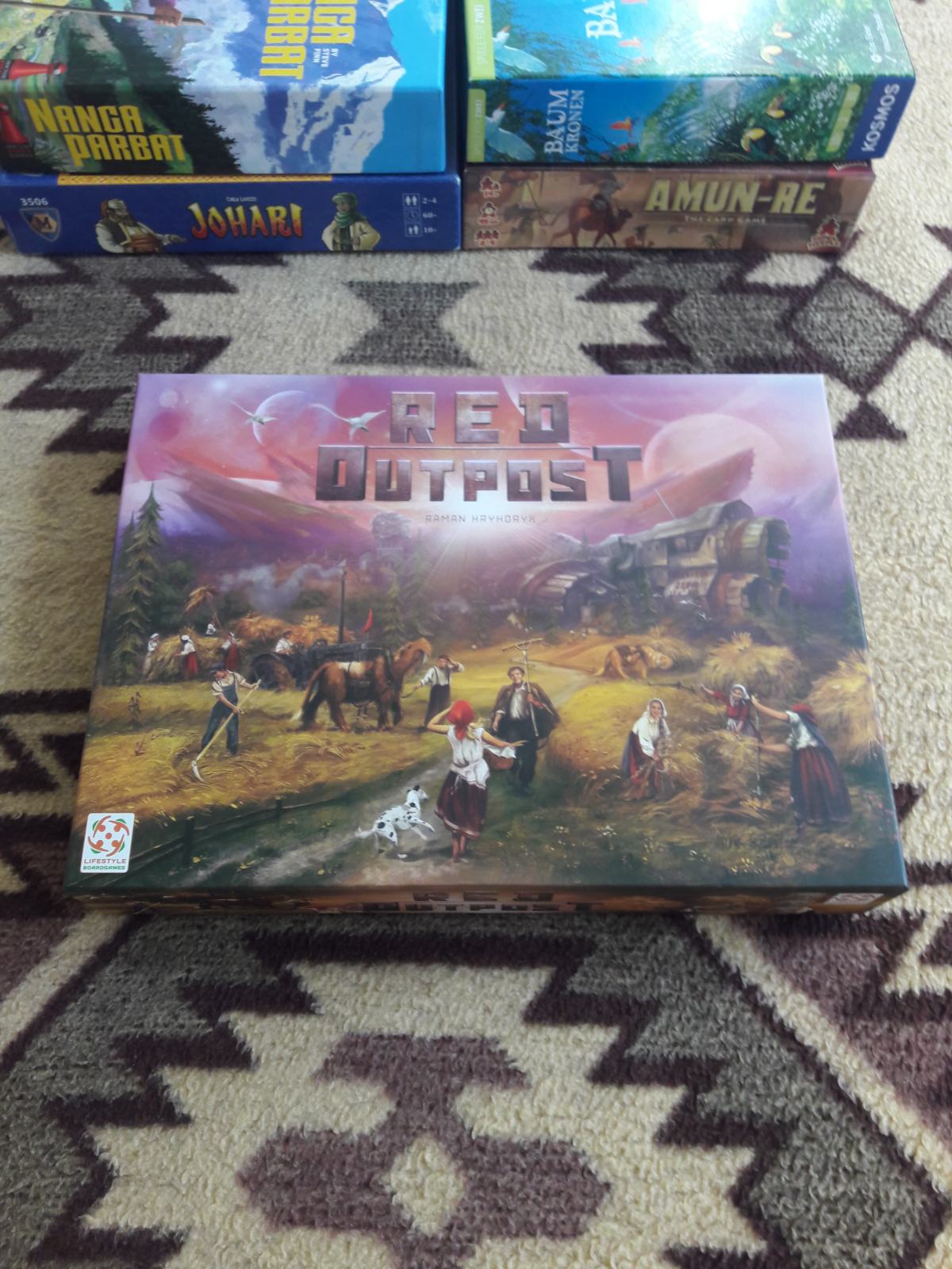 RED OUTPOST - društvena igra do 4 igrača