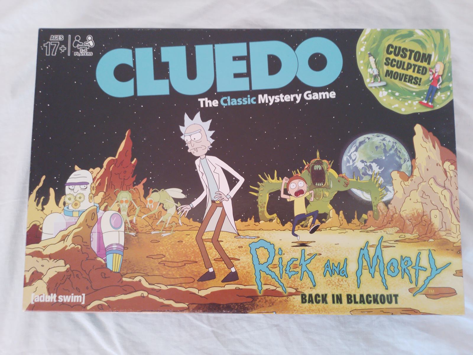 Rick and Morty Back in Blackout - Cluedo društvena igra