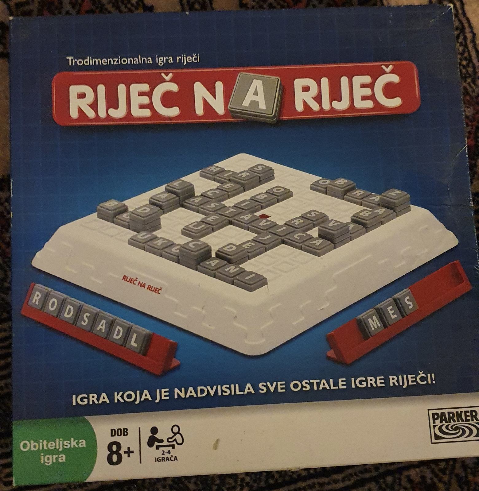 Riječ na riječ - društvena igra