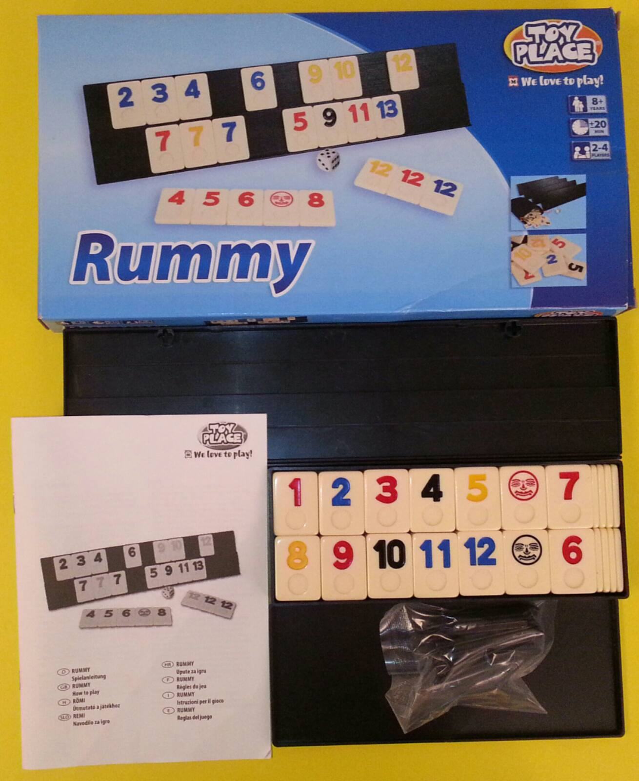 RUMMY društvena igra za 2-4 igrača - RUMMIKUB