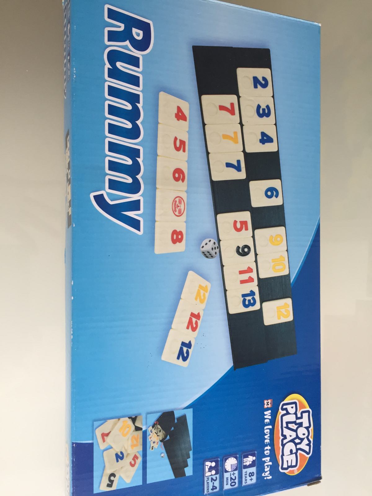 Rummy društvena igra 8+ za 2-4 igrača