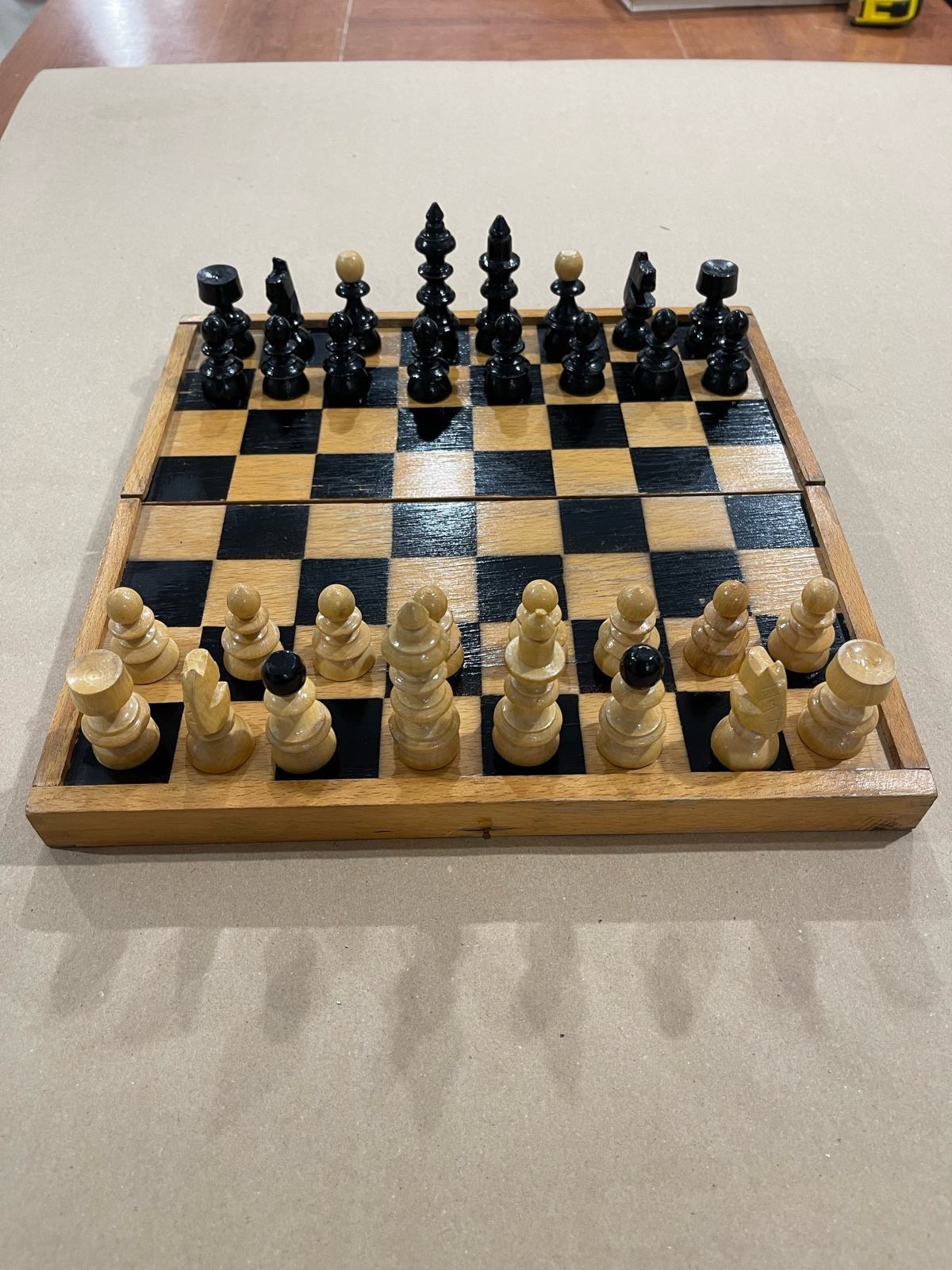 Šahovski set - drveni