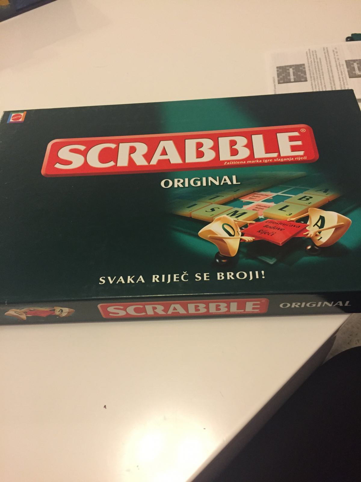 Scrabble hrvatska verzija