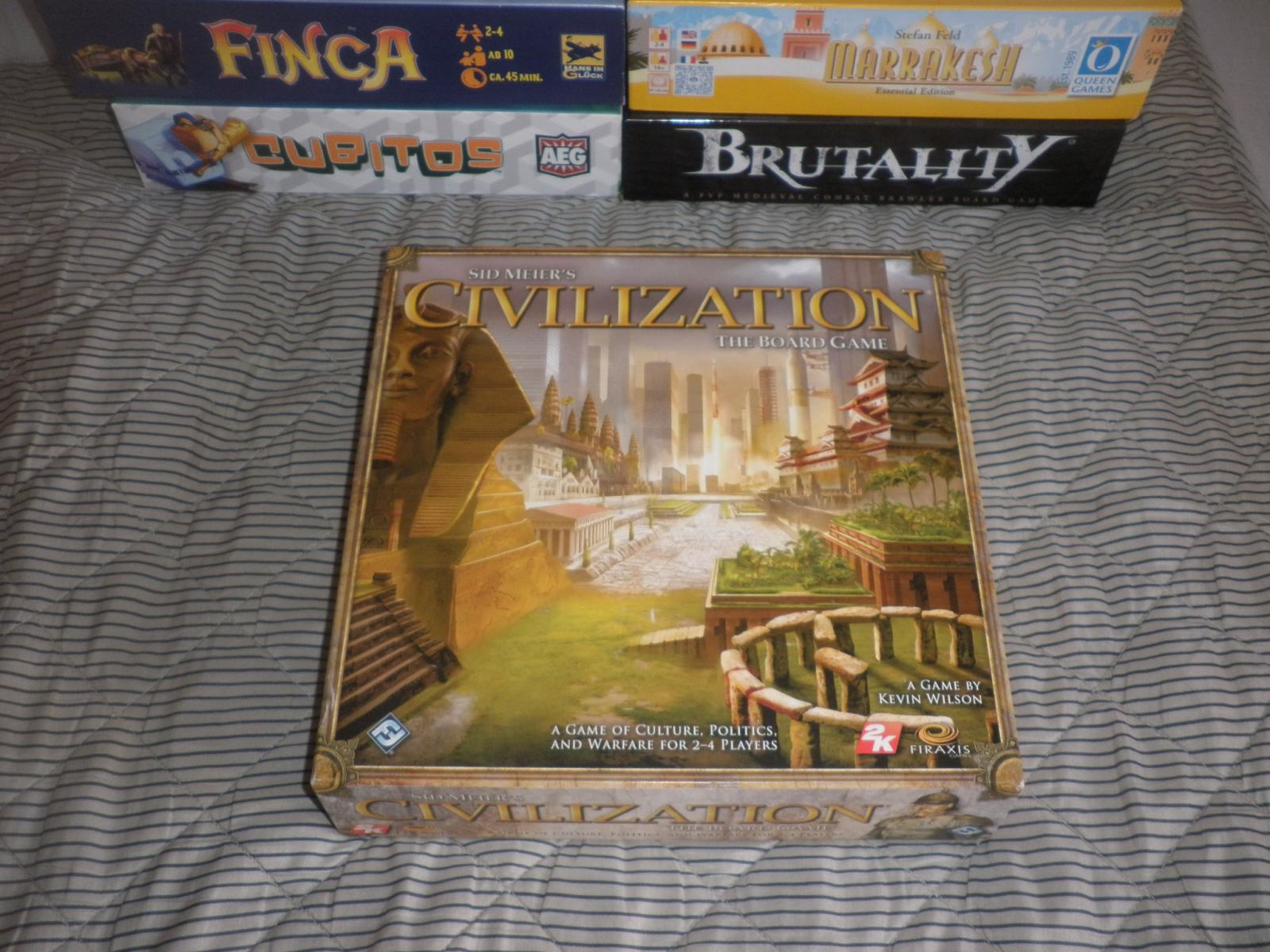 SID MEIERS CIVILIZATION THE BOARD GAME - društvena igra do 4 igrača