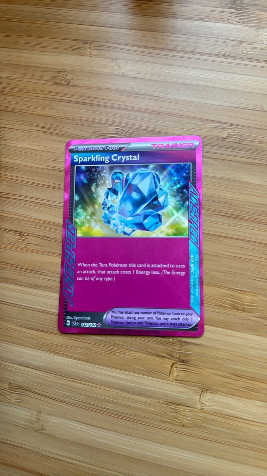 Sparkling Crystal pokemon karta