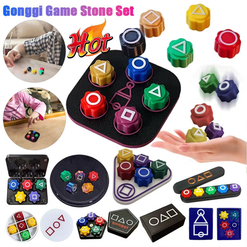 Squid game set, Gonggi kockice, Gong-gi cubes,Gonggi igra,razni setovi