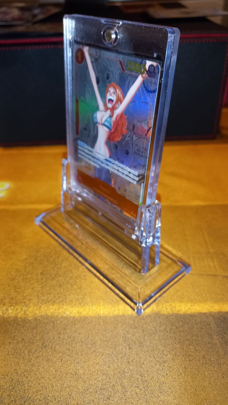 tcg one piece/mtg/pokemon/yugioh detachable card stand