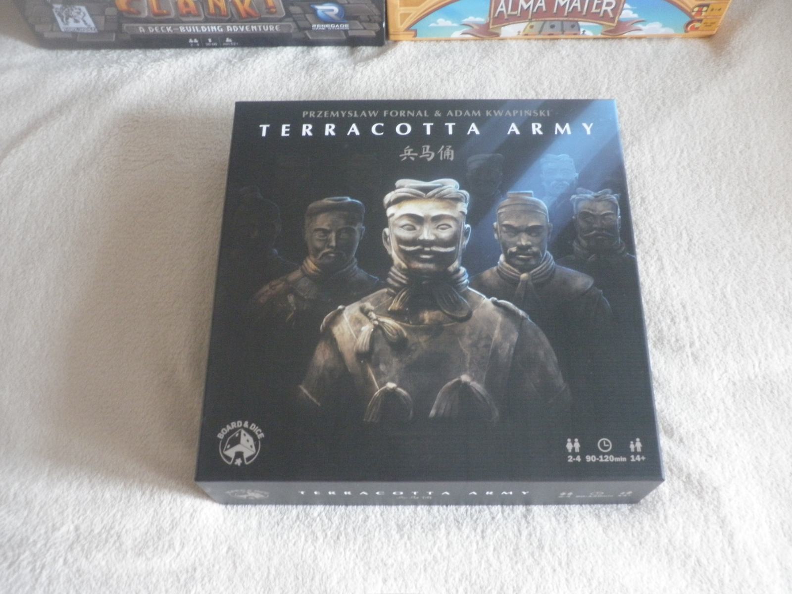 TERRACOTTA ARMY - nova društvena igra / board game do 4 igrača