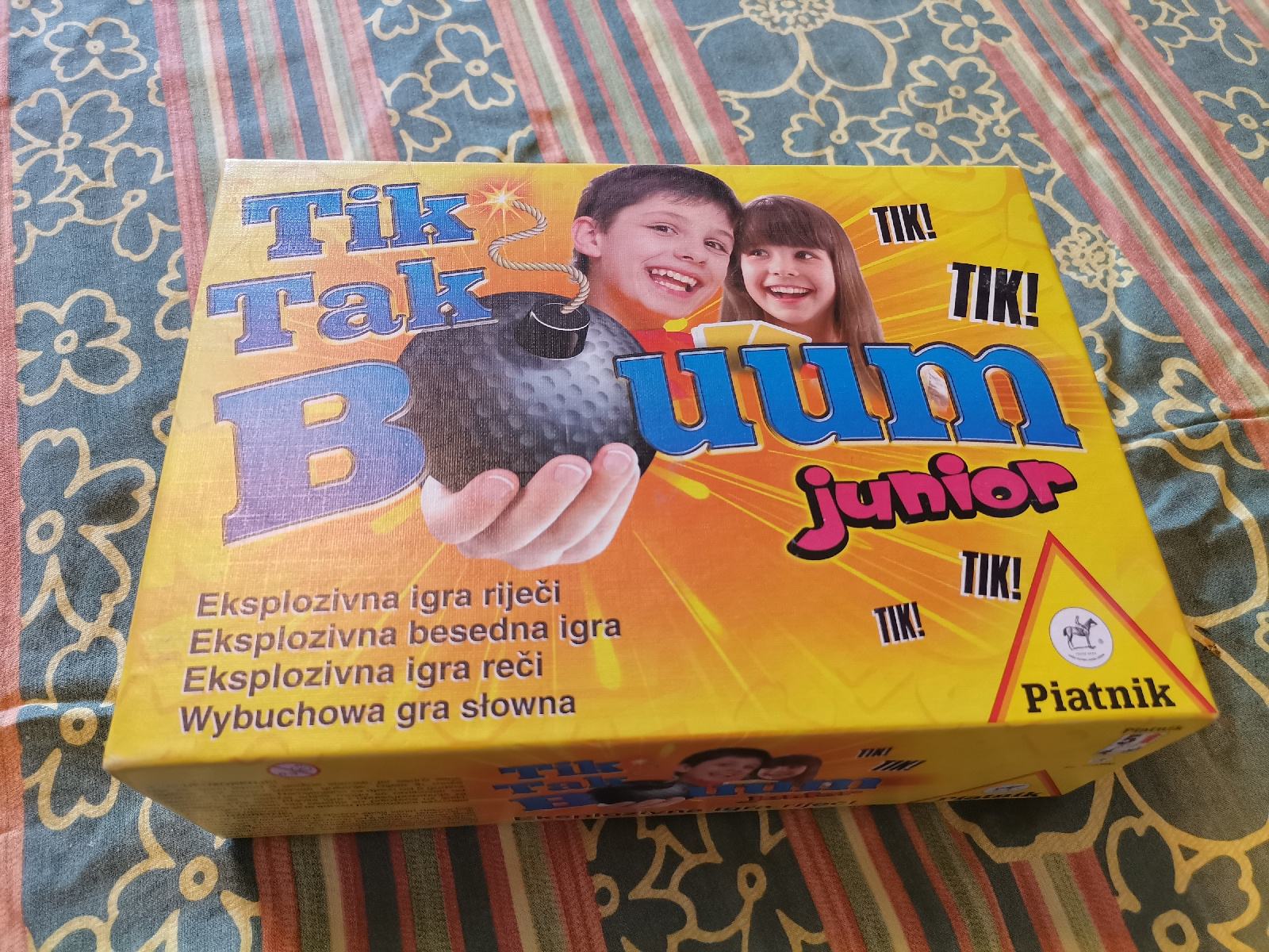 Tik tak Buum junior eksplozivna igra riječi