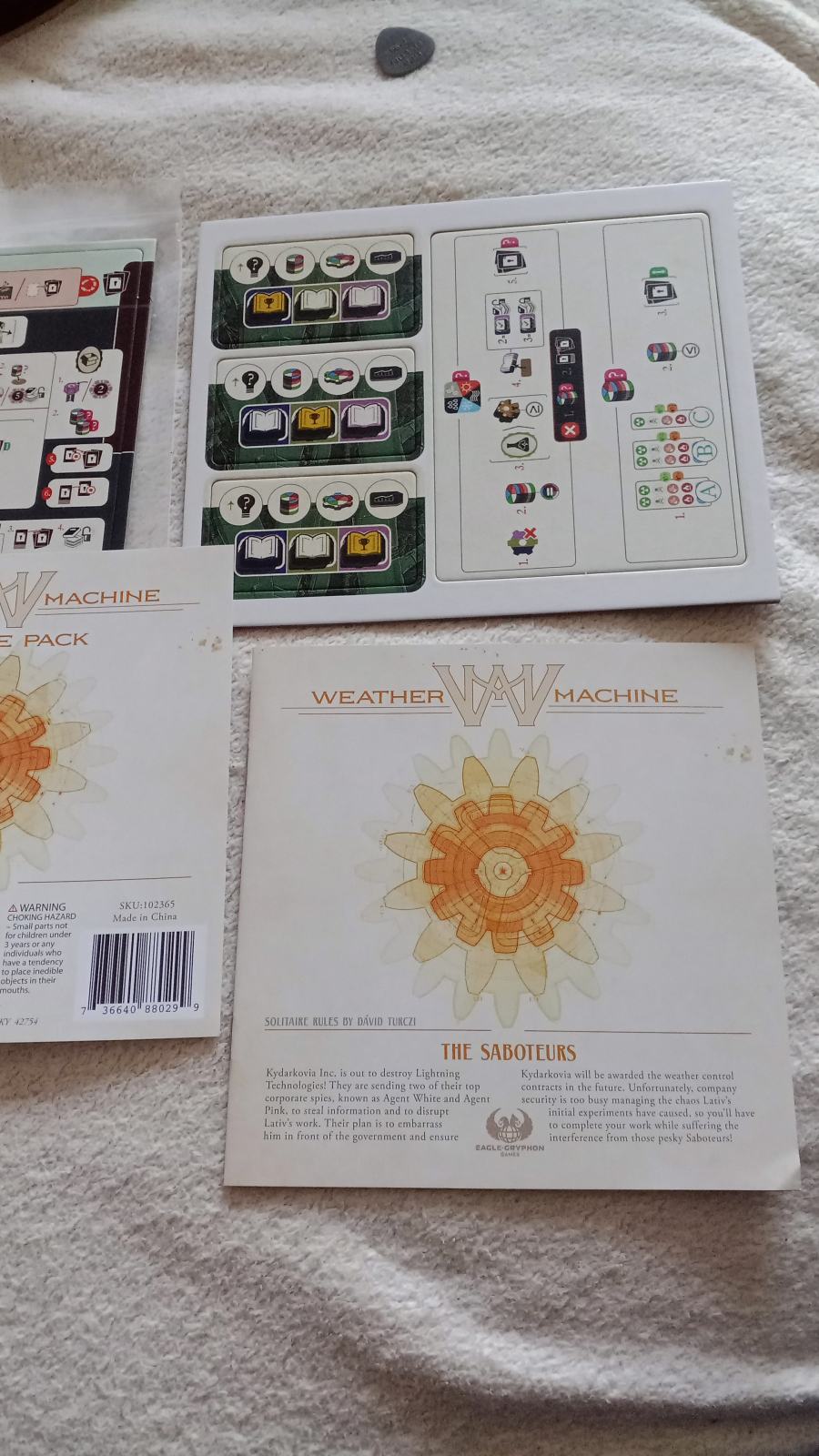 WEATHER MACHINE : UPGRADE PACK - nova ekspanzija za društvenu igru