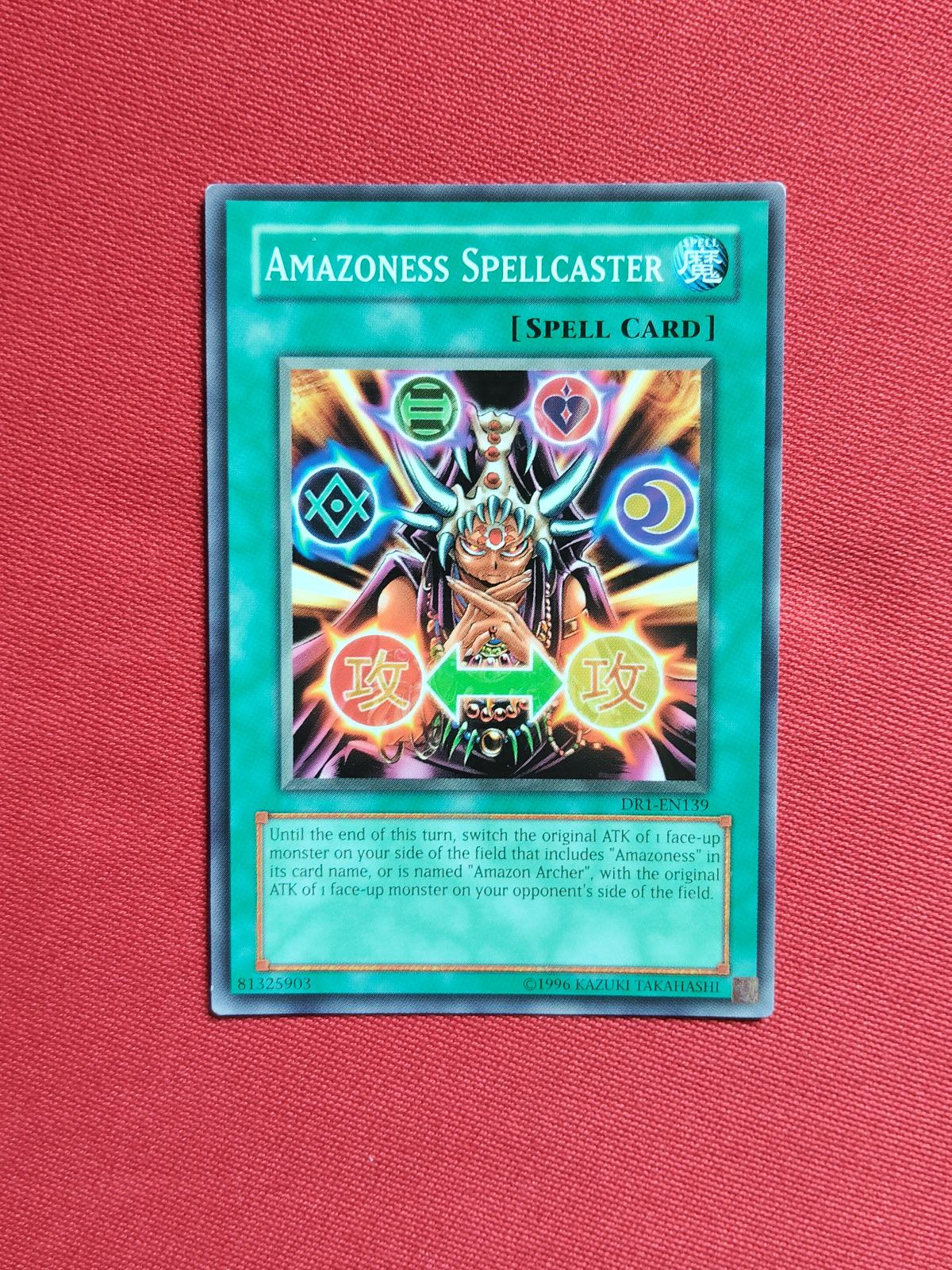 Yu-Gi-Oh - Amazoness Spellcaster, DR1-EN139