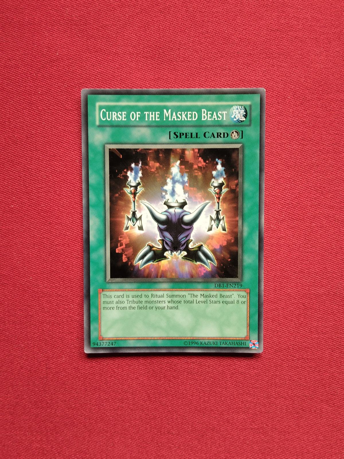 Yu-Gi-Oh - Curse of the Masked Beast, DB1-EN219