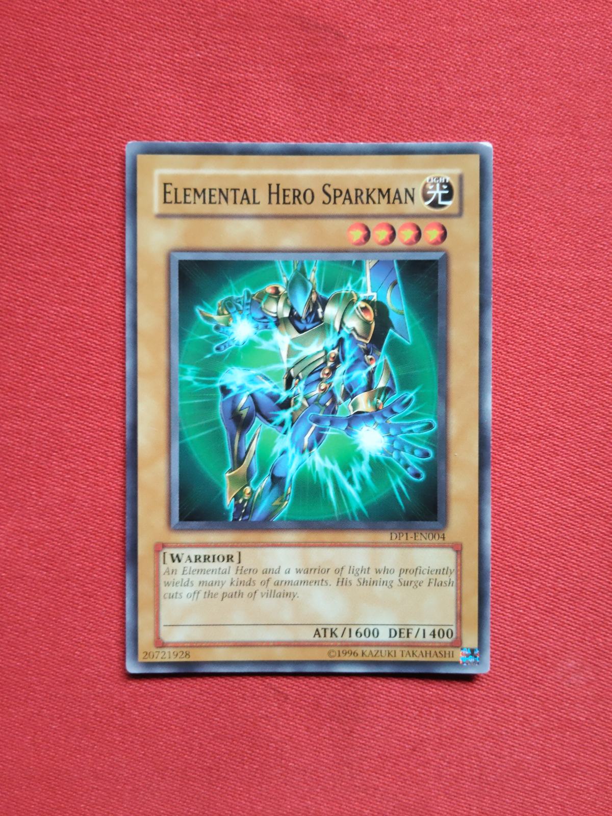 Yu-Gi-Oh - Elemental Hero Sparkman, DP1-EN004