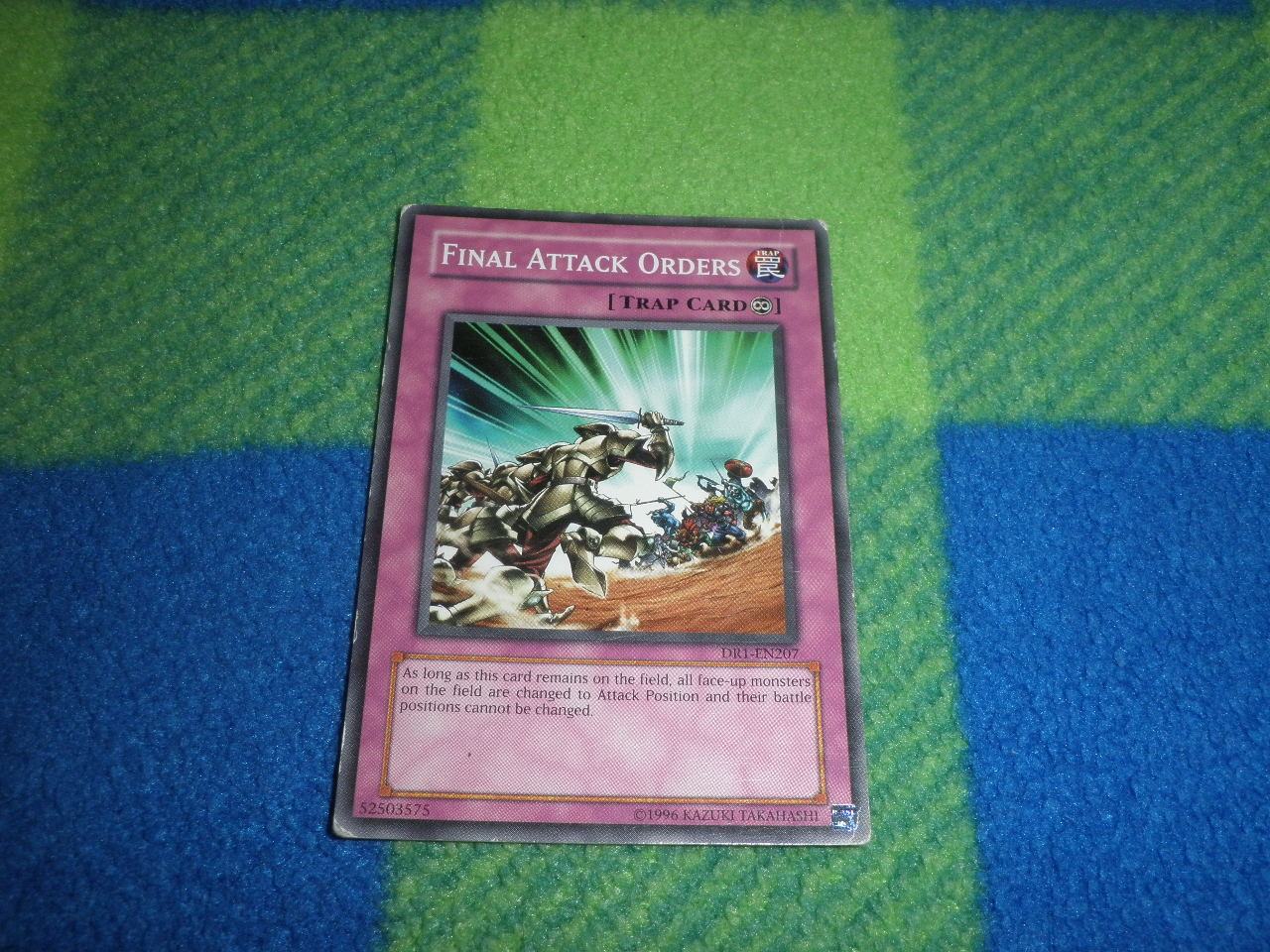 Yu-Gi-Oh - FINAL ATTACK ORDERS