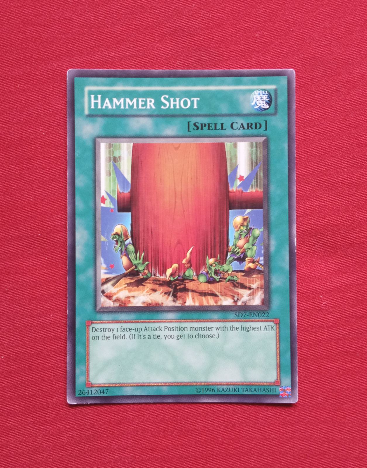 Yu-Gi-Oh - Hammer Shot, SD7-EN022