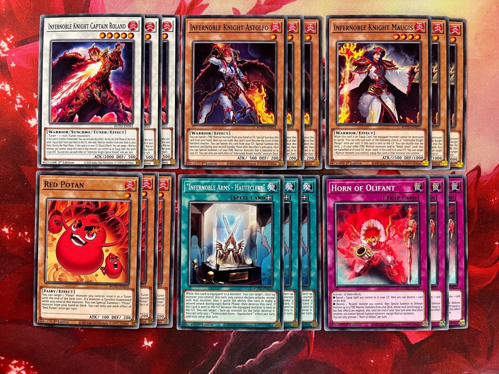 Yu-Gi-Oh! Infernoble lot #65