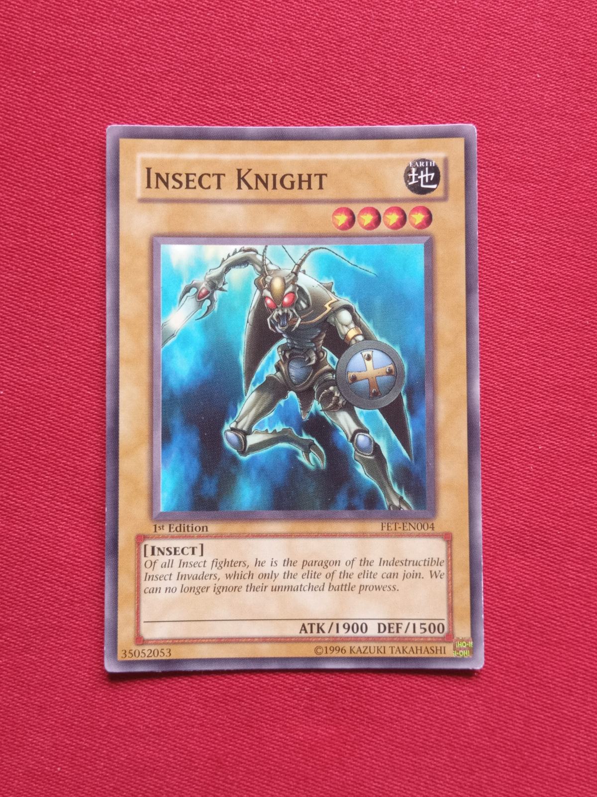 Yu-Gi-Oh - Insect Knight, FET-EN004
