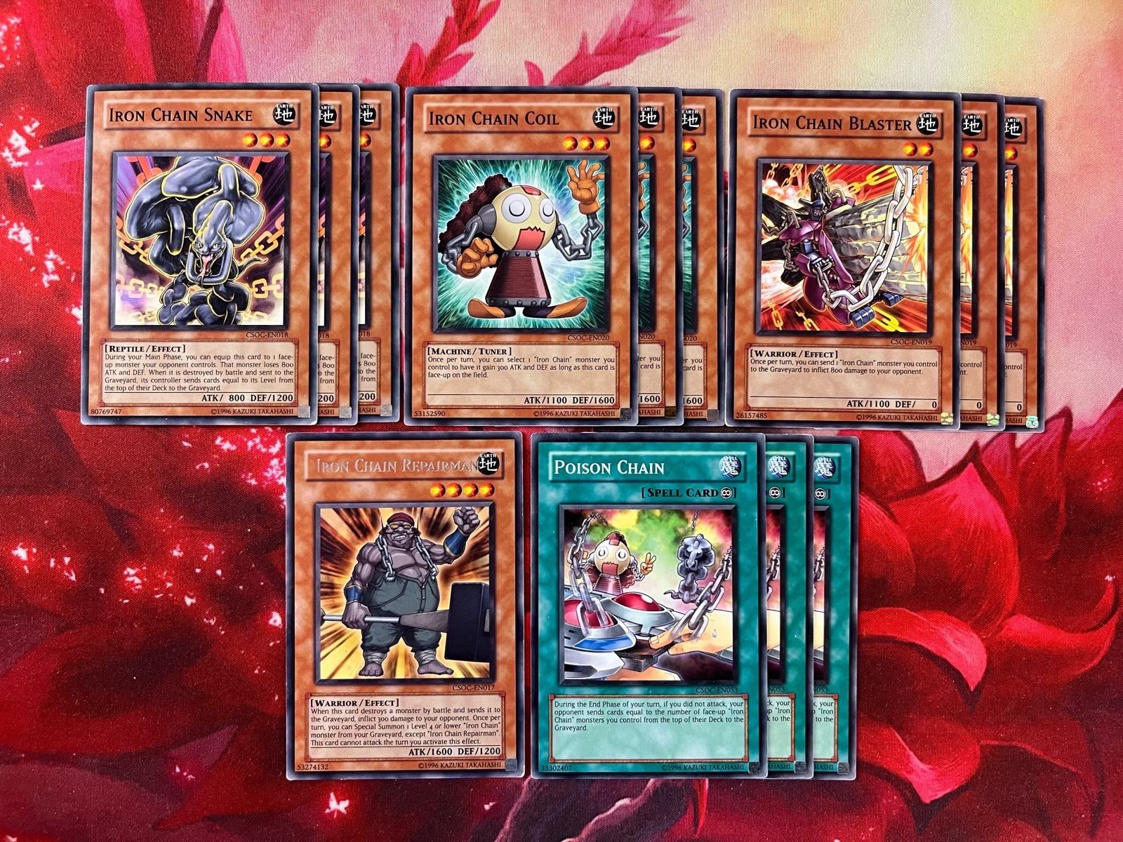 Yu-Gi-Oh! Iron Chain lot #114