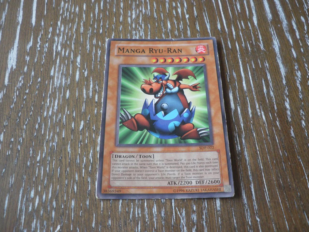 Yu-Gi-Oh - MANGA RYU-RAN karta