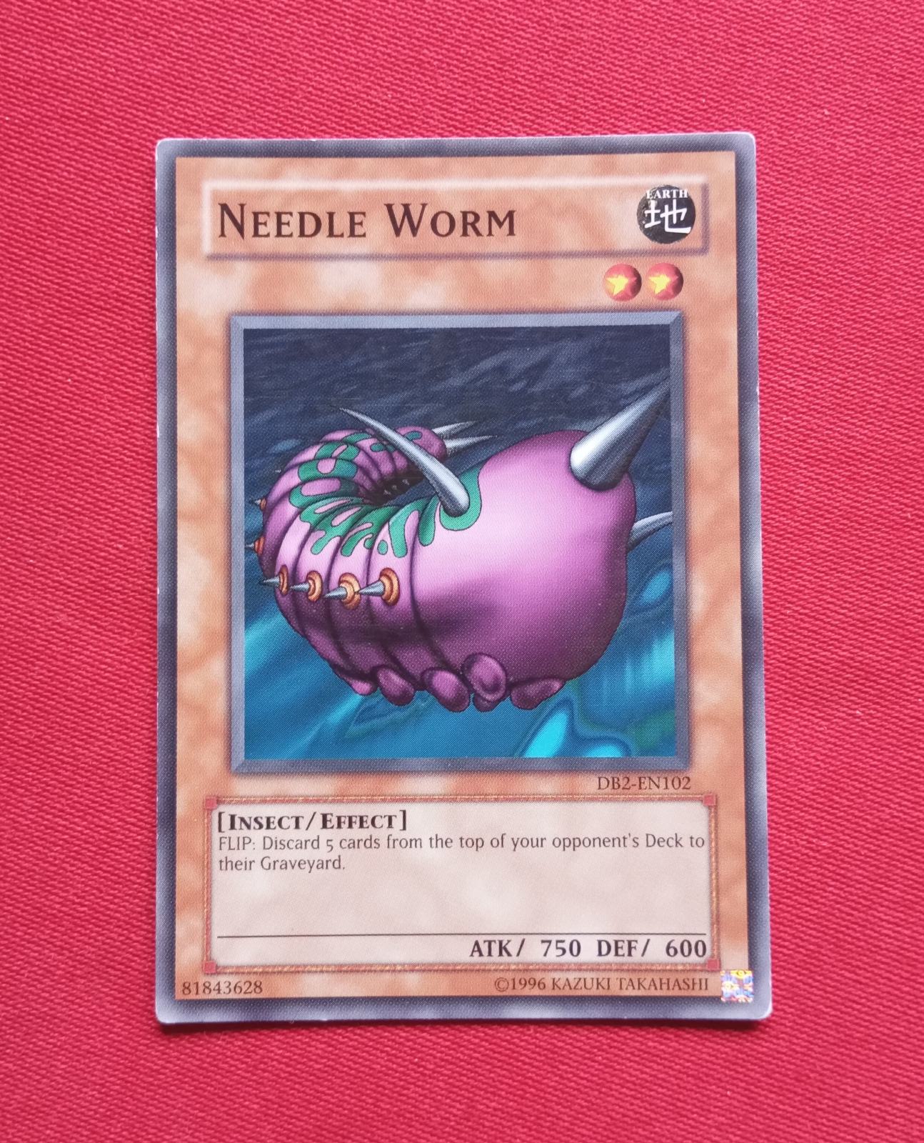 Yu-Gi-Oh - Needle Worm, DB2-EN102