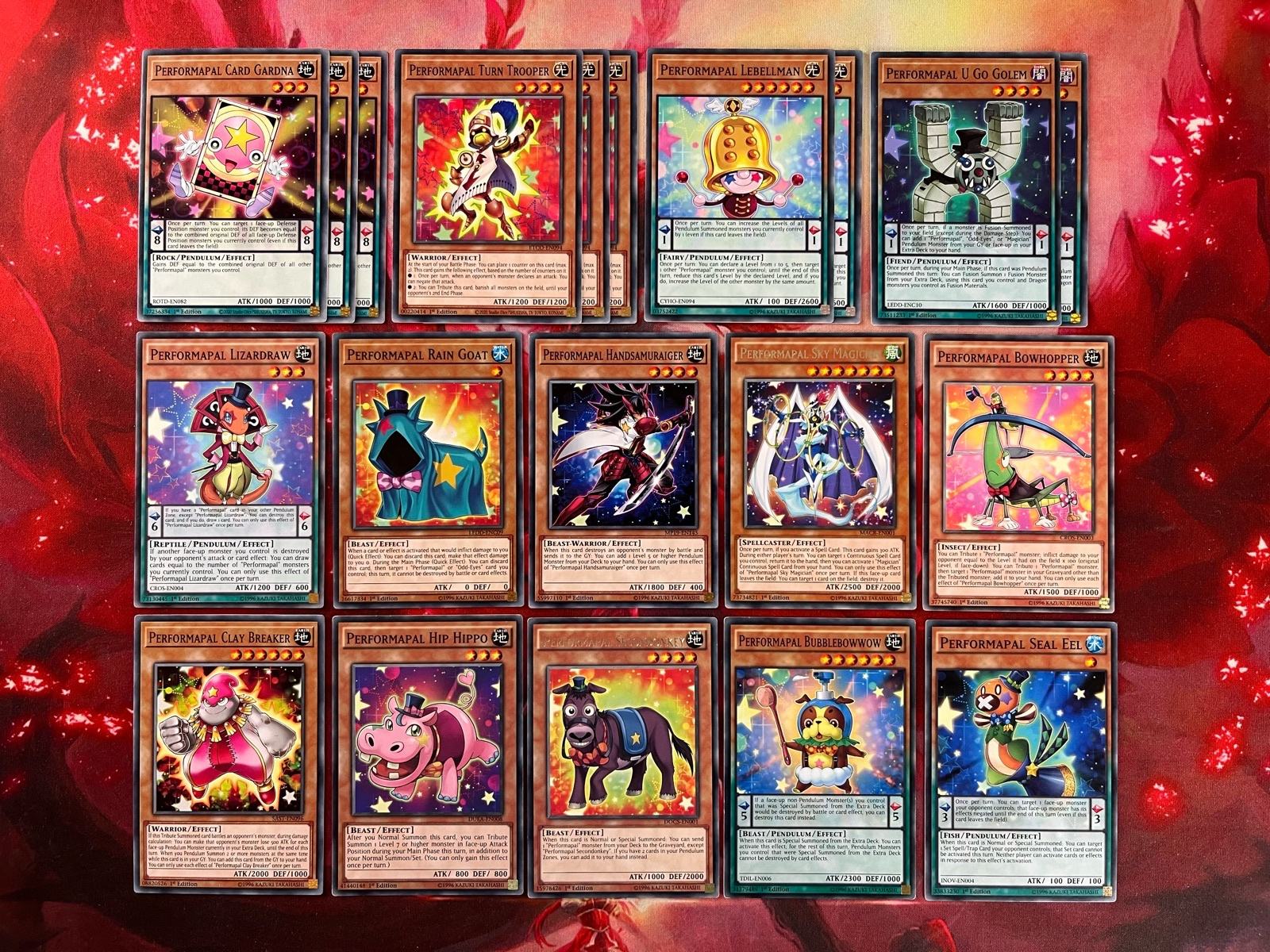 Yu-Gi-Oh! Performapal Pendulum lot #15