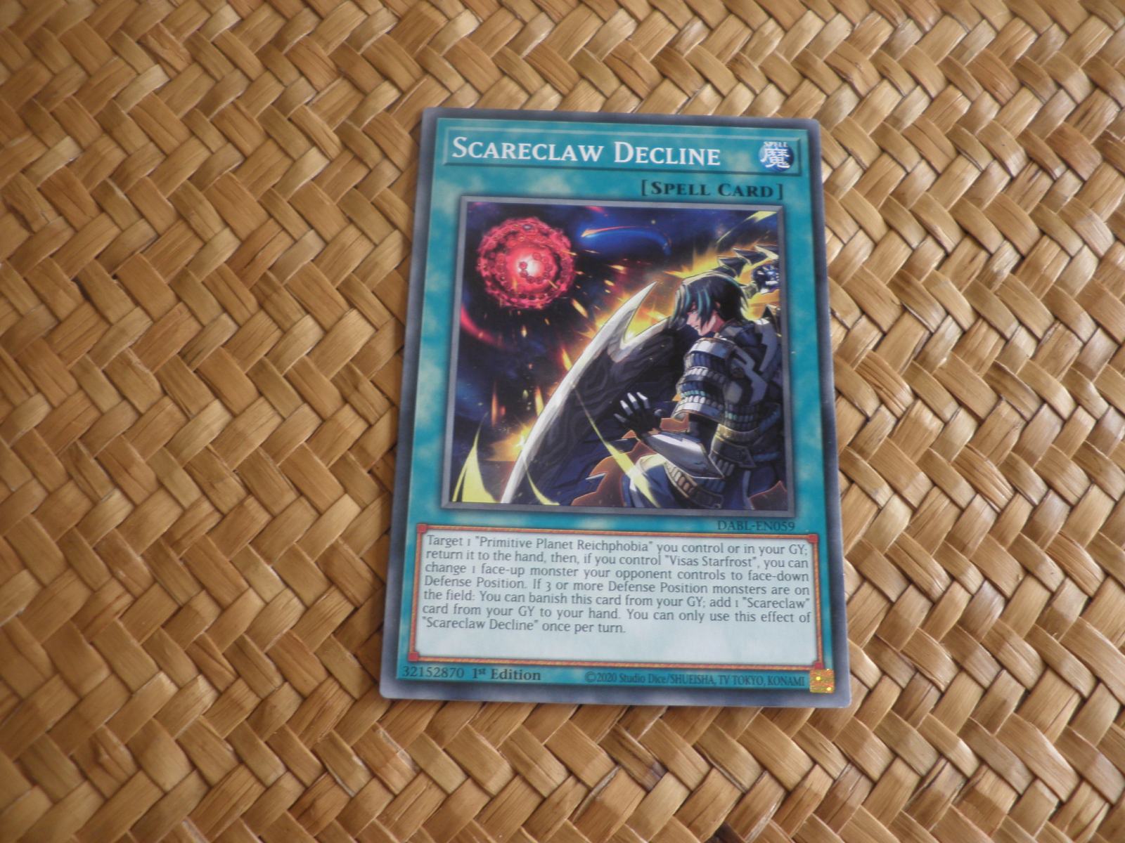 Yu-Gi-Oh - SCARECLAW DECLINE