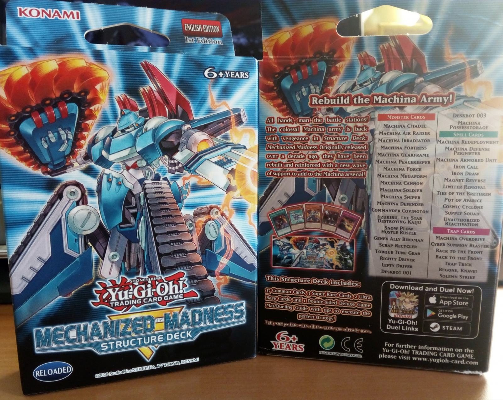 Yu-Gi-Oh! Structure deck Mechanized Madness